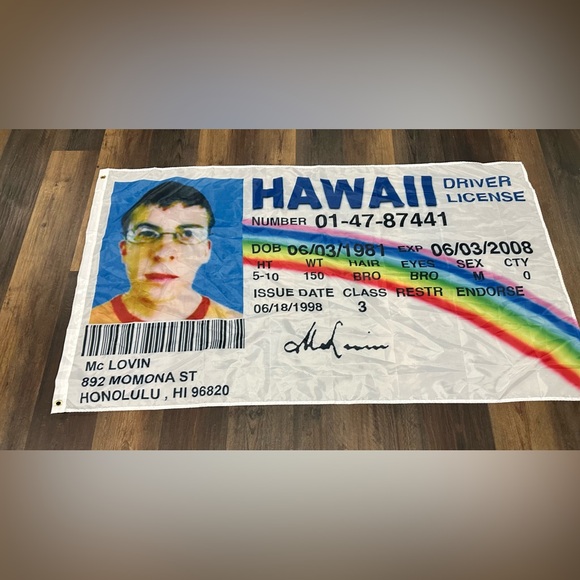 Wall Decor | Mc Lovin Flag New 3x5 Feet Banner Superbad Movie | Poshmark